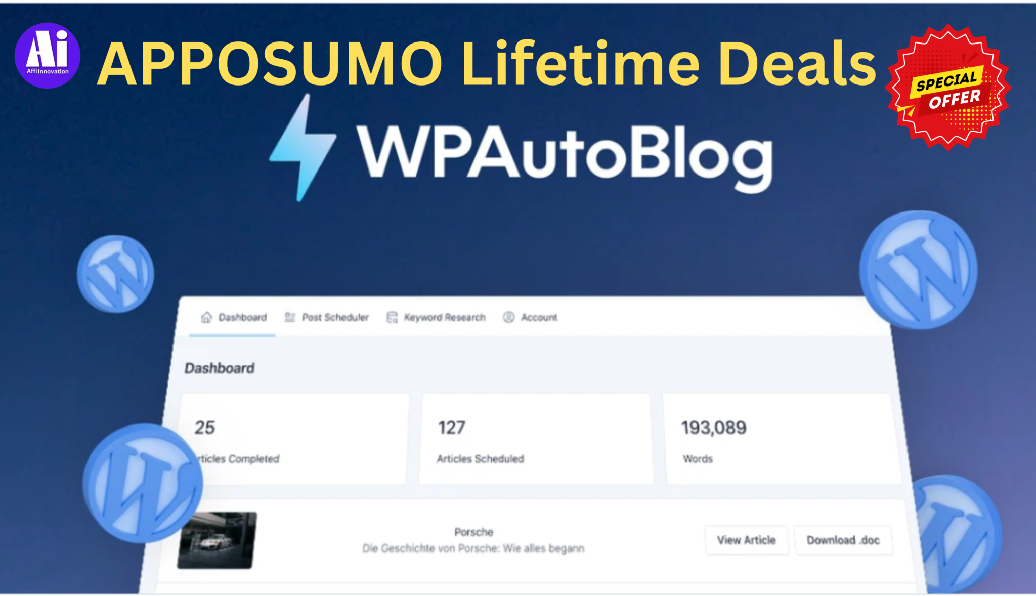 WPAutoBlog: Powerful AI articles and have them posted directly on your WordPress blog-24