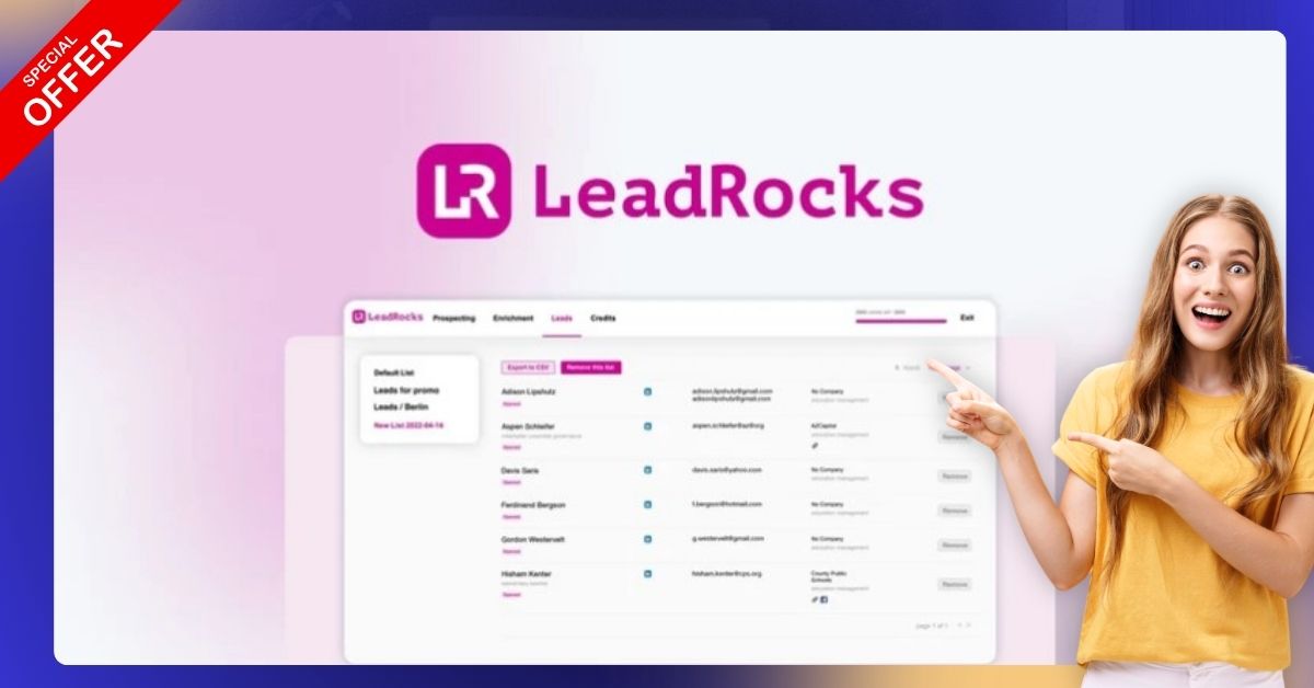 LeadRocks Review: Unlock powerful B2B growth With 100M+ Verified Leads|2025